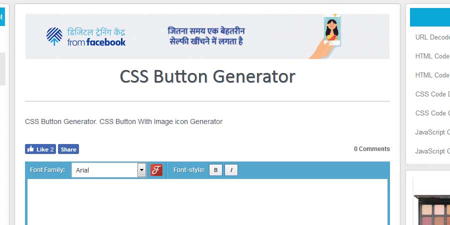 Css Buttons Generator Best Free Css Buttons Creator Tools Template Drive 8006